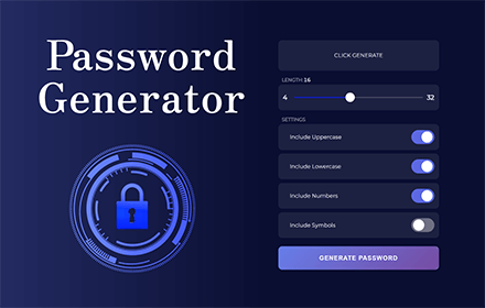 Create Strong Passwords Instantly