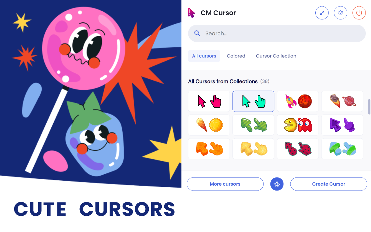 Cute Cursor Extension - Розширення