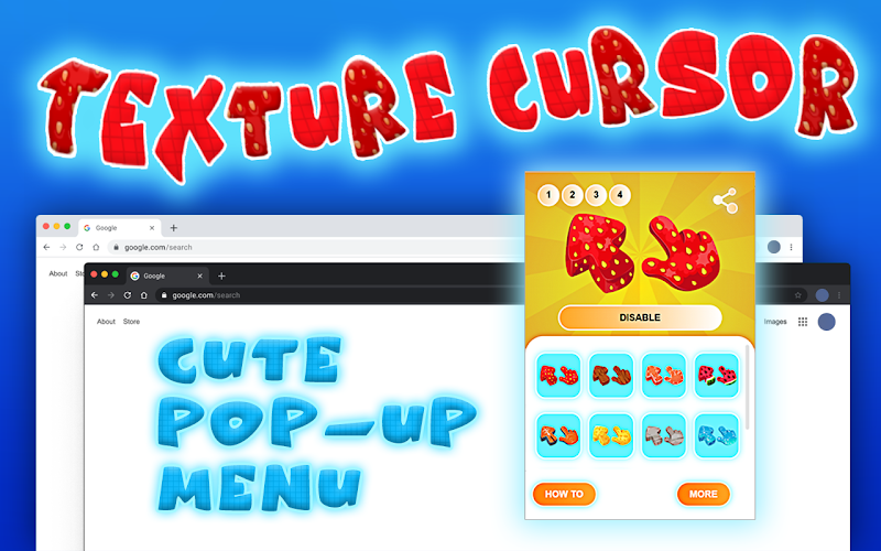 Texture Cursors - Custom Cursors - Extension